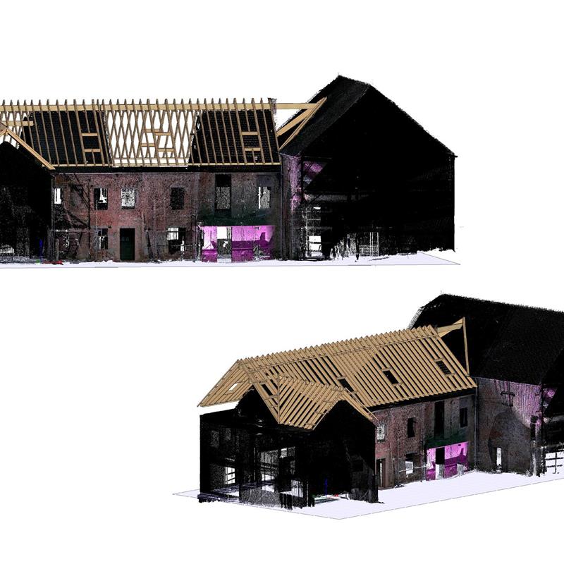 Planung - Holzbautechnik - Dach-, Wand- und Deckenelemente - Roofland