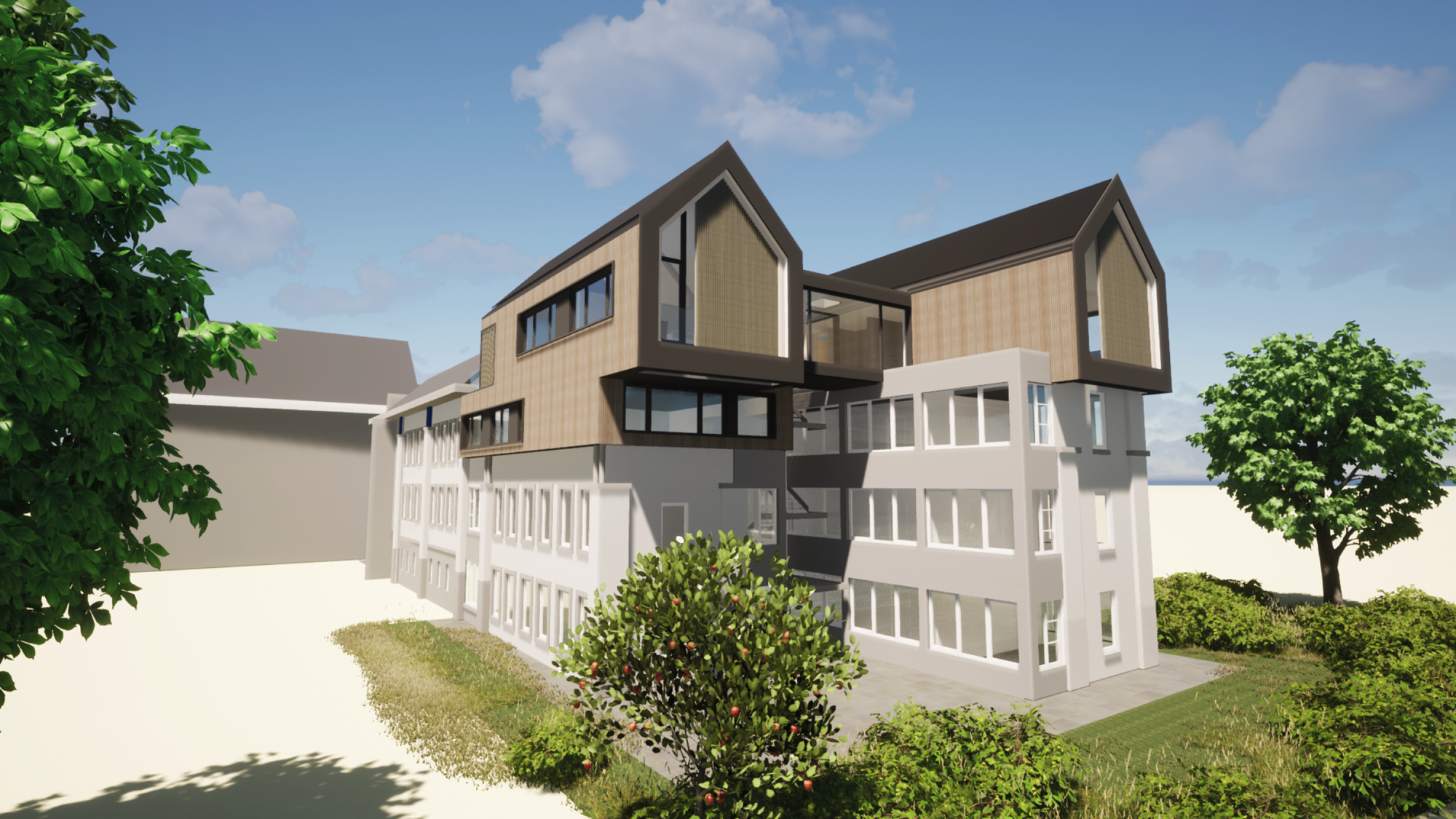 Construction hybride moderne et expertise régionale : un projet réussi à Eupen - Surélévations ...